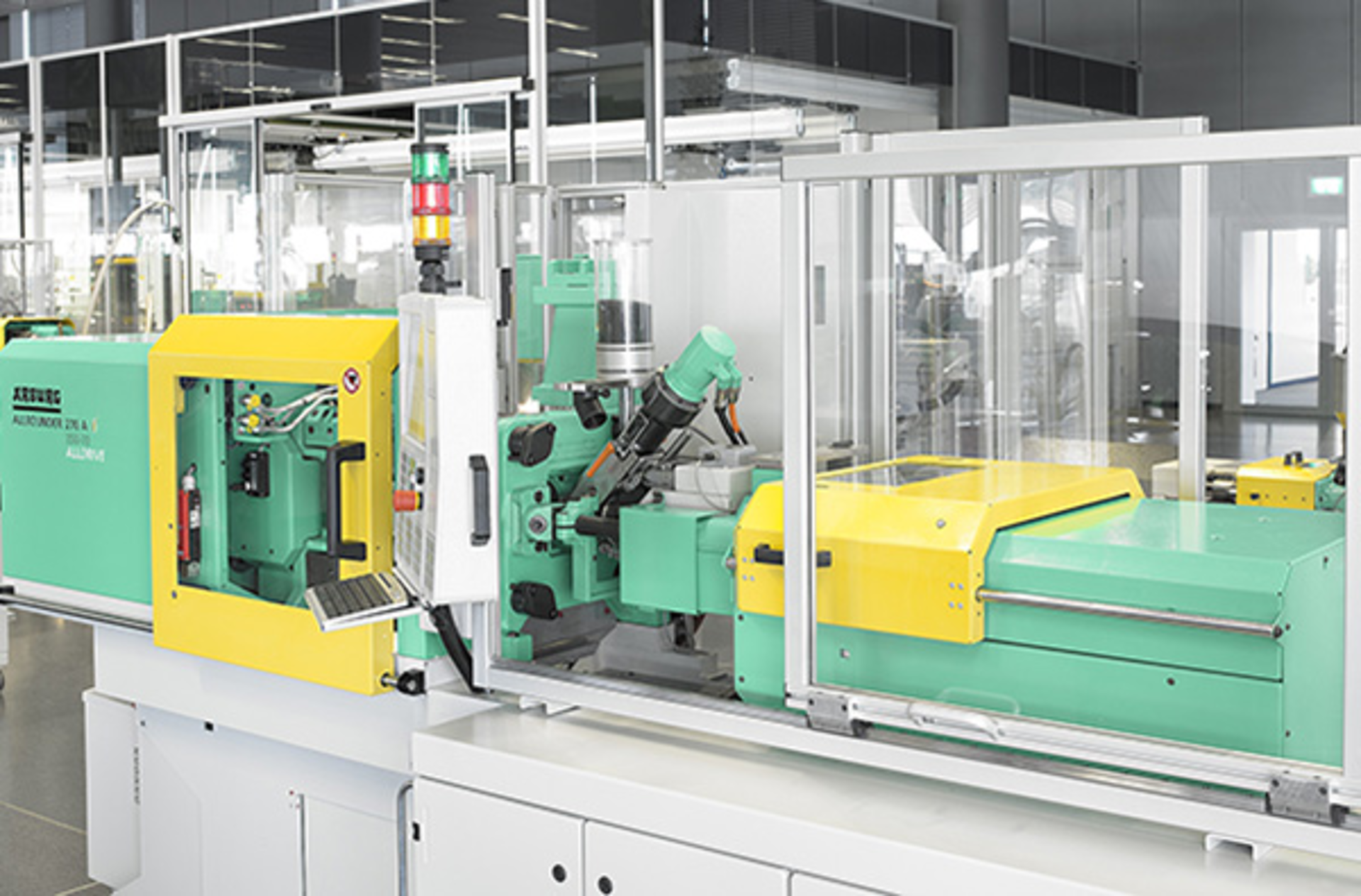 Arburg micro unit in Euromap size 5 | Plastics Machinery & Manufacturing