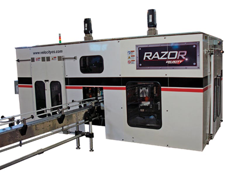 Velocity quick-change impact trimmer equipped for speed | Plastics ...