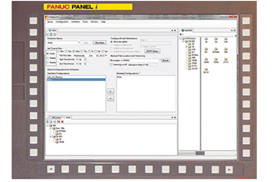 New Fanuc CNC app features automatic backup | Plastics Machinery ...