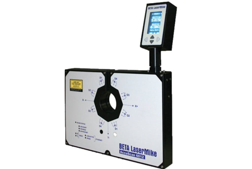 NDC AccuScan 6012 Gauge zeros in on medical tubing | Plastics Machinery ...