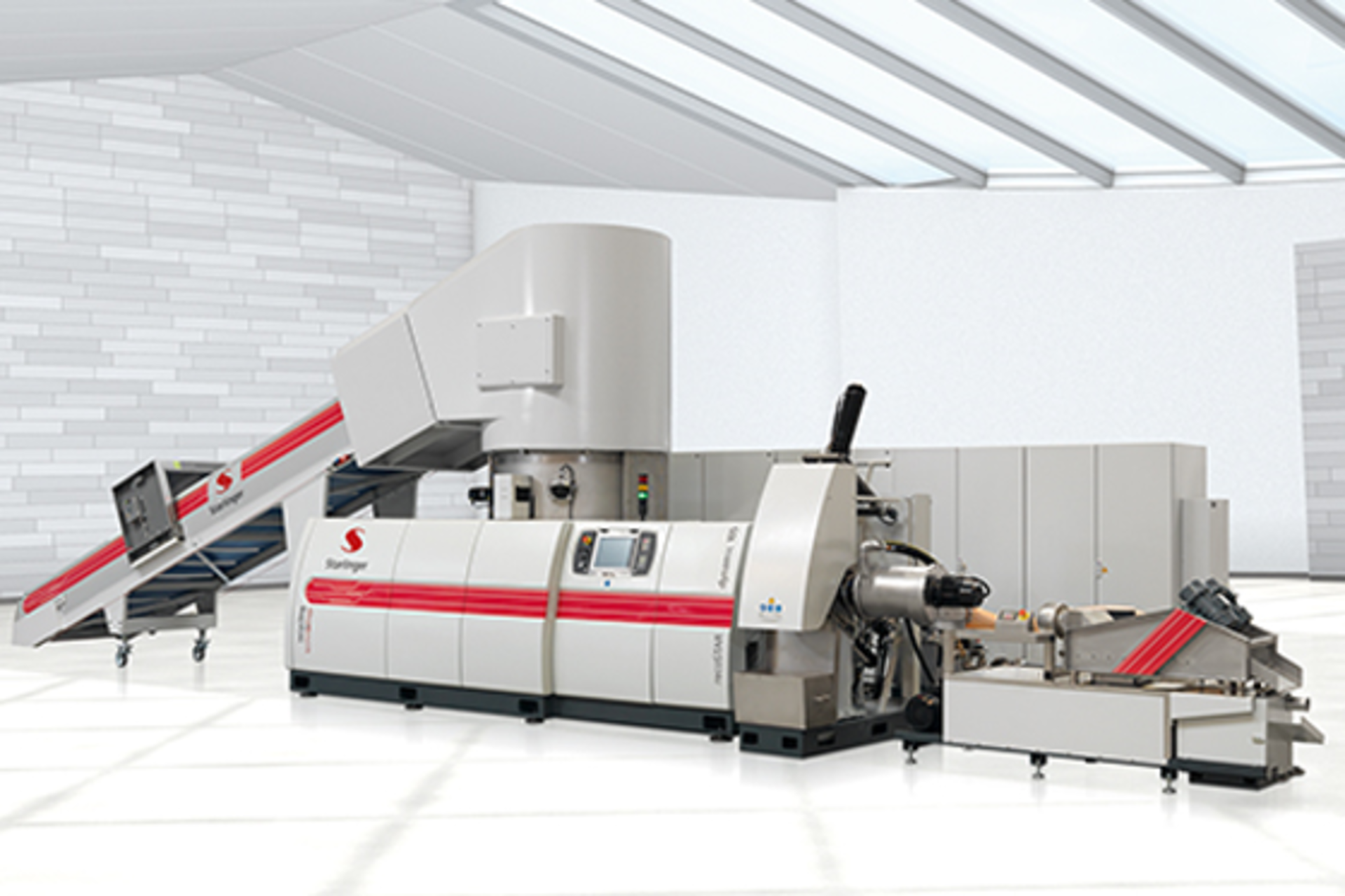 RecoSTAR recycling line is highly automated | Plastics Machinery ...