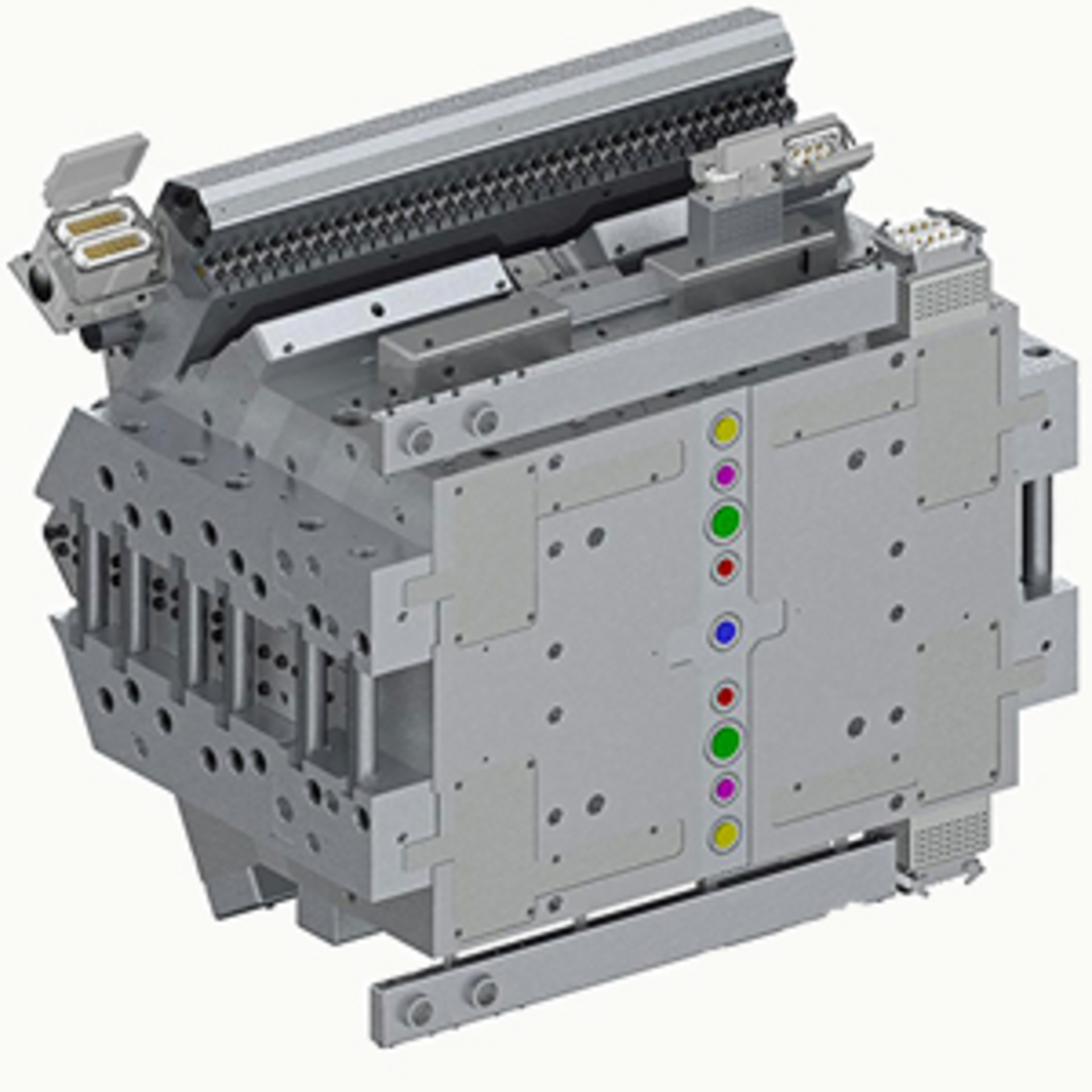 EDI nine-manifold coextrusion die | Plastics Machinery & Manufacturing