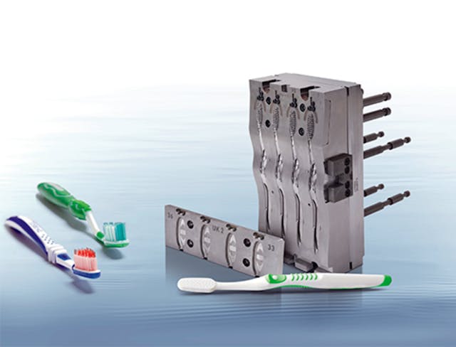 Modular tooling gives flexibility to toothbrush design | Plastics ...