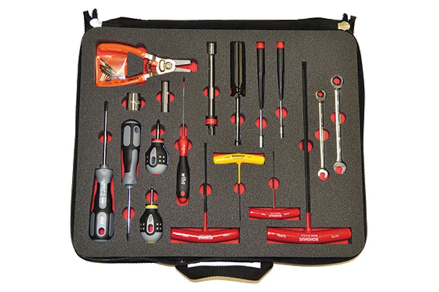 Tool kit ideal for the maintenance, repair of blenders | Plastics ...
