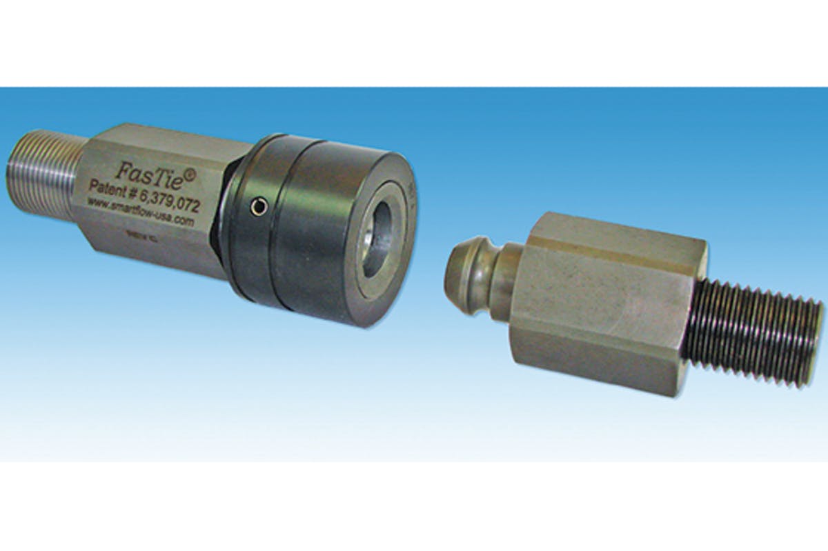 Firm offers 3-inch version of connector system | Plastics Machinery ...