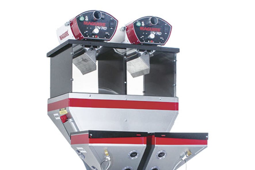 Vacuum-loading system is easy to use, maintain | Plastics Machinery ...