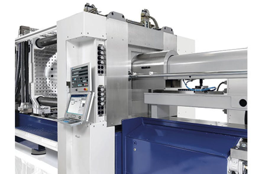 Netstal press boasts electrical clamping | Plastics Machinery ...