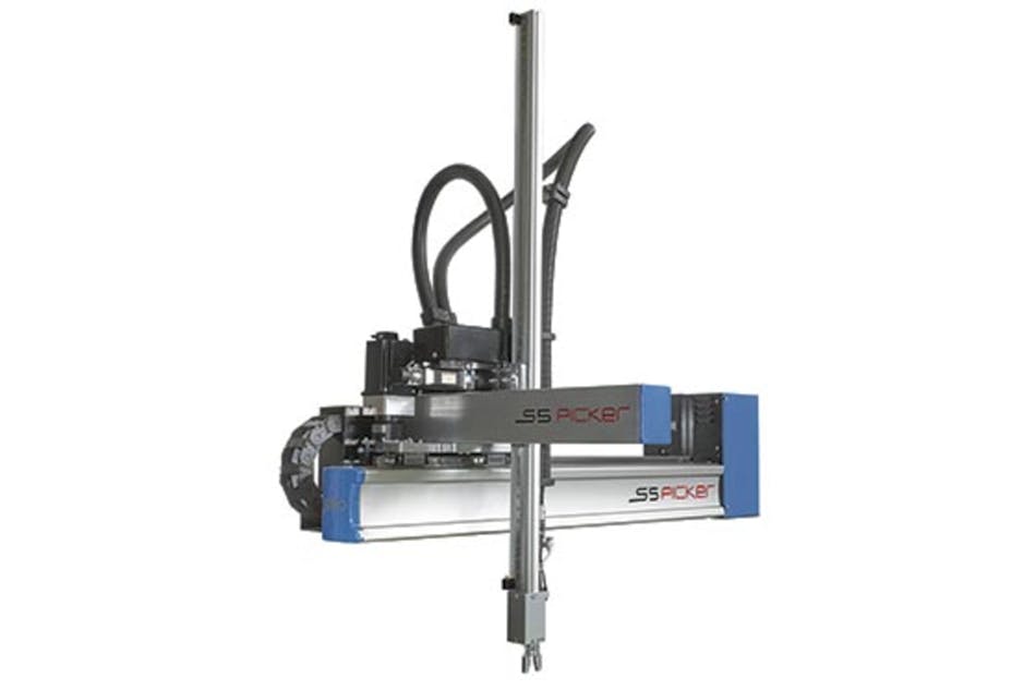 Sepro America's latest servo-driven sprue picker has a three-axis ...