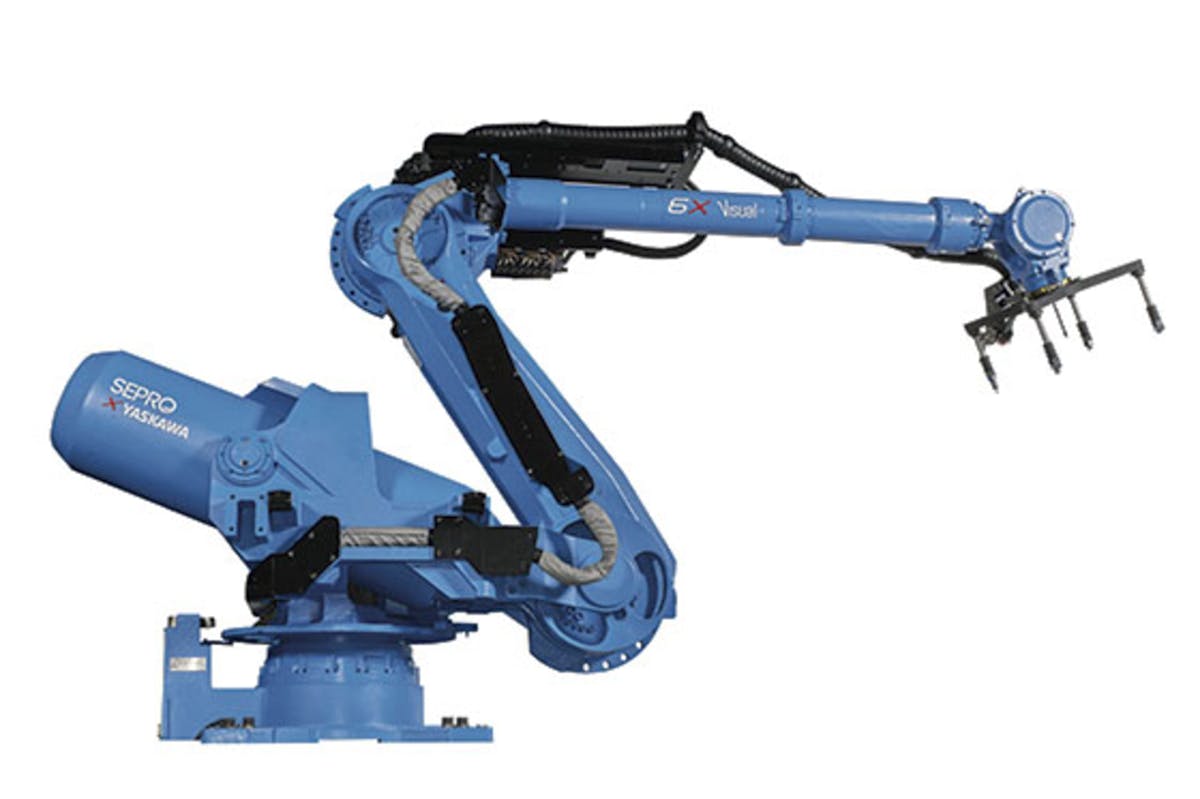 Sepro adds four robots to its 6-axis line | Plastics Machinery ...
