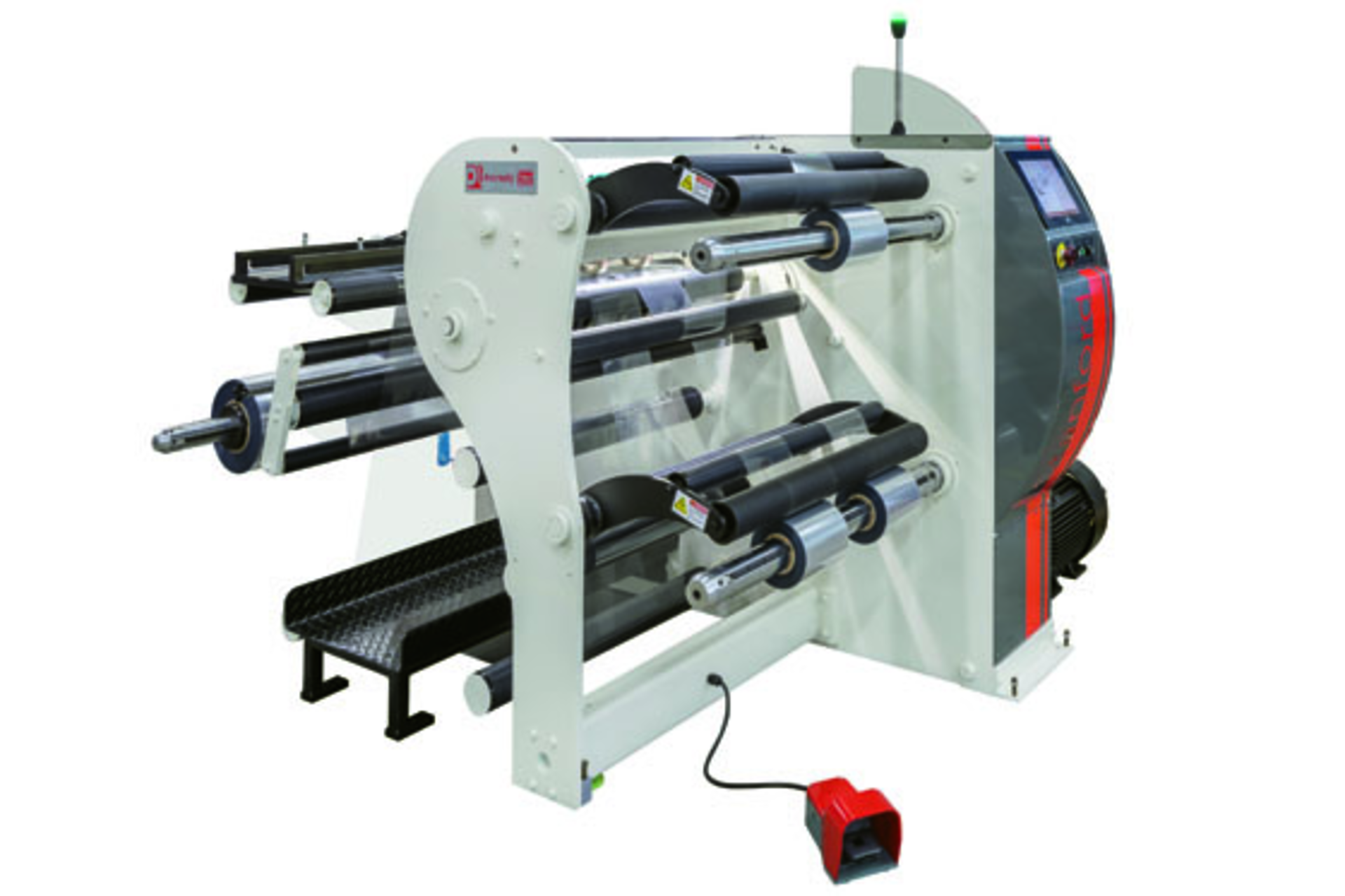 New rewinder features two shafts, touch screen | Plastics Machinery ...