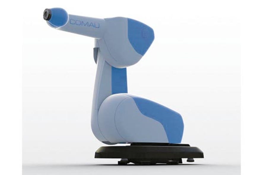 Comau's collaborative robot handles heavy payloads | Plastics Machinery ...
