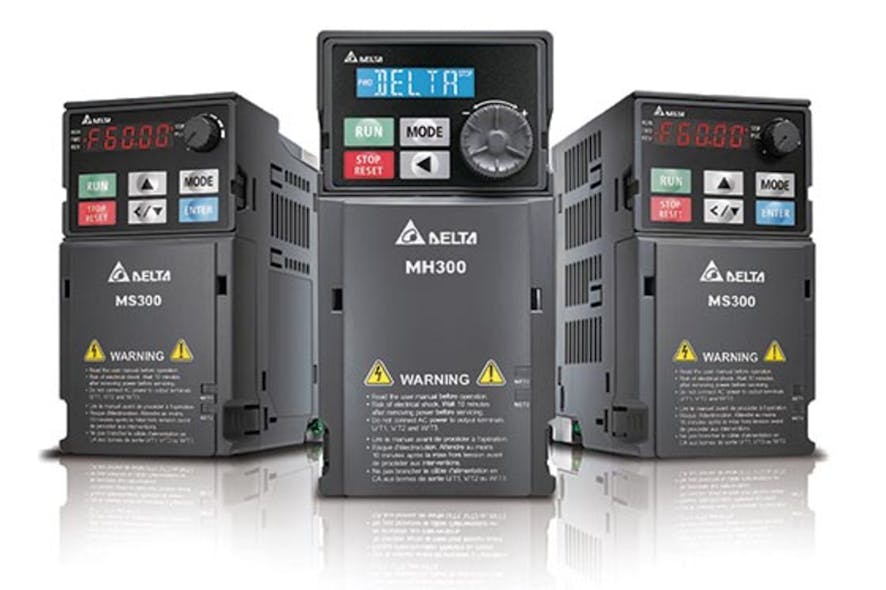 Delta debuts VFD system for conveying operations | Plastics Machinery ...