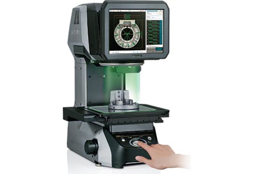 Keyence comparator inspects several parts at once | Plastics Machinery ...