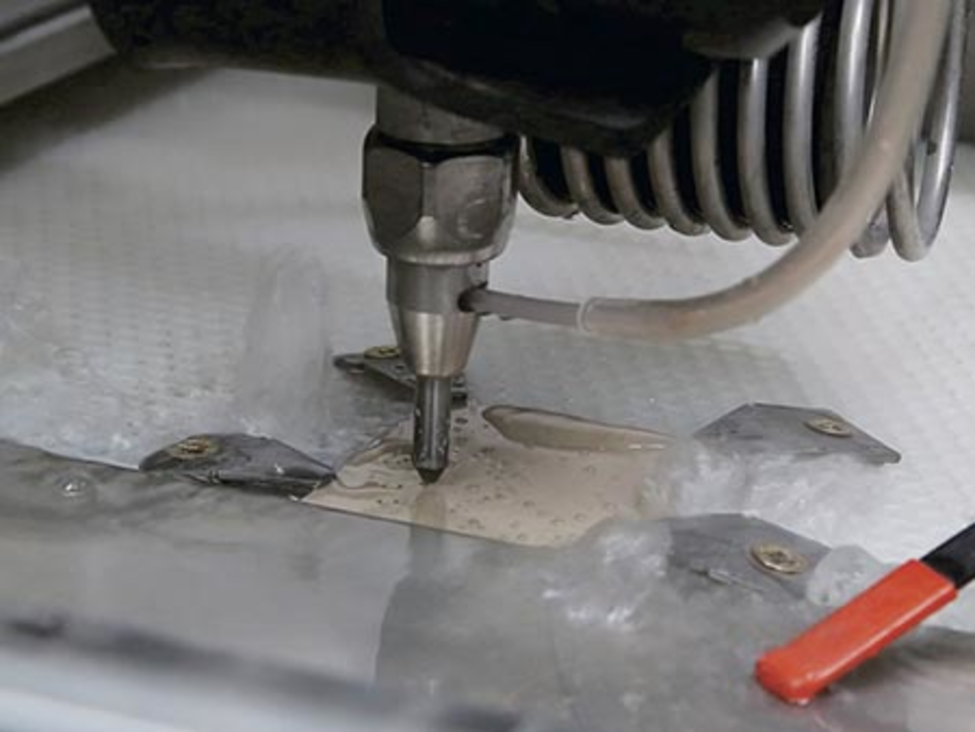 Fabricating and Assembly: Water-jet cutting offers unique fabricating ...