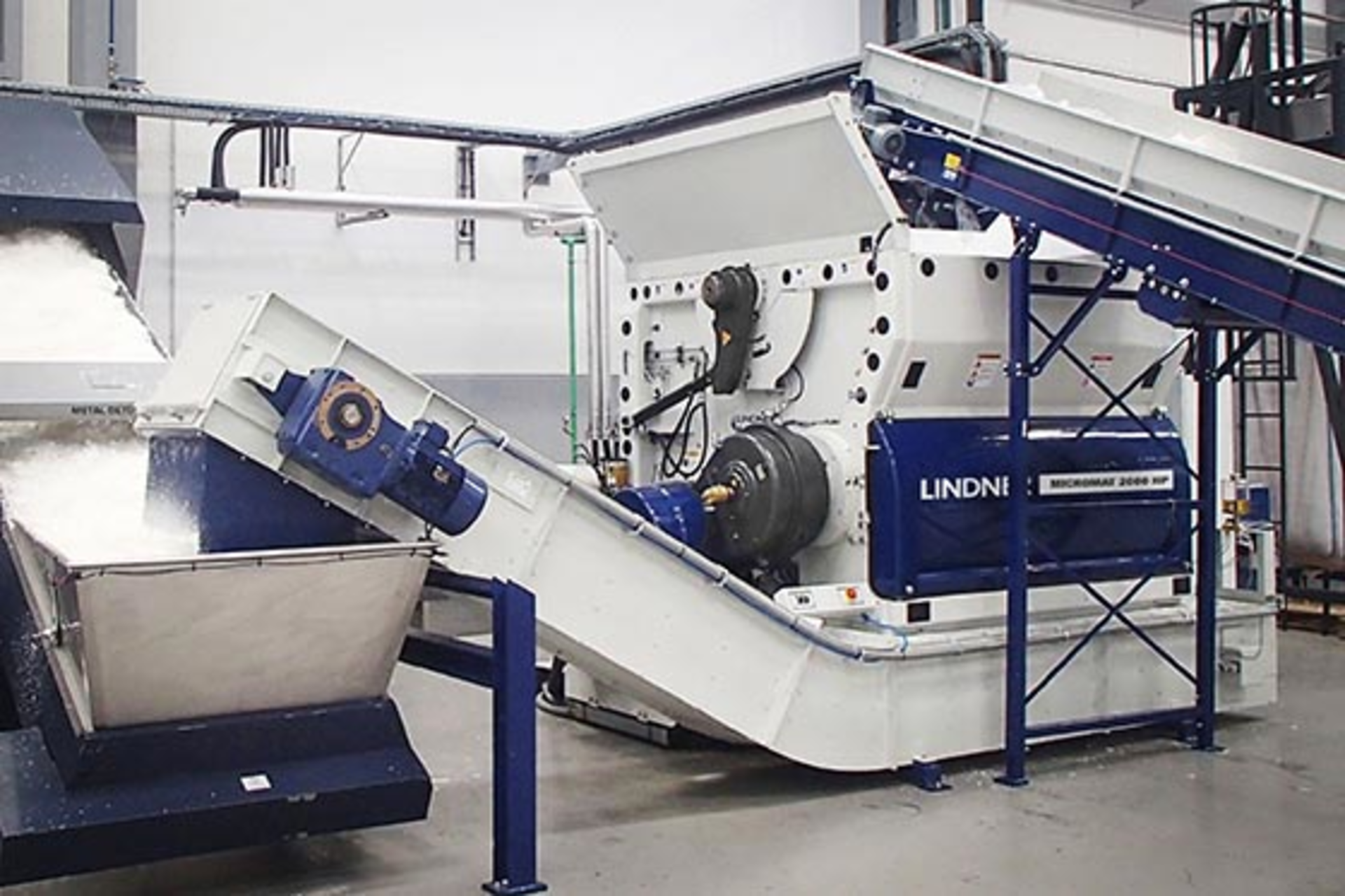 Micromat shredder has motor options | Plastics Machinery & Manufacturing