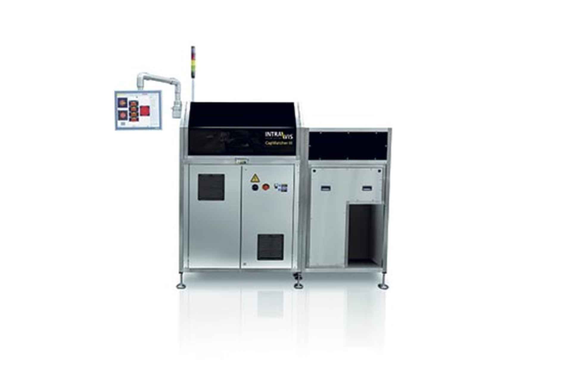 Inspection system can link to press | Plastics Machinery & Manufacturing