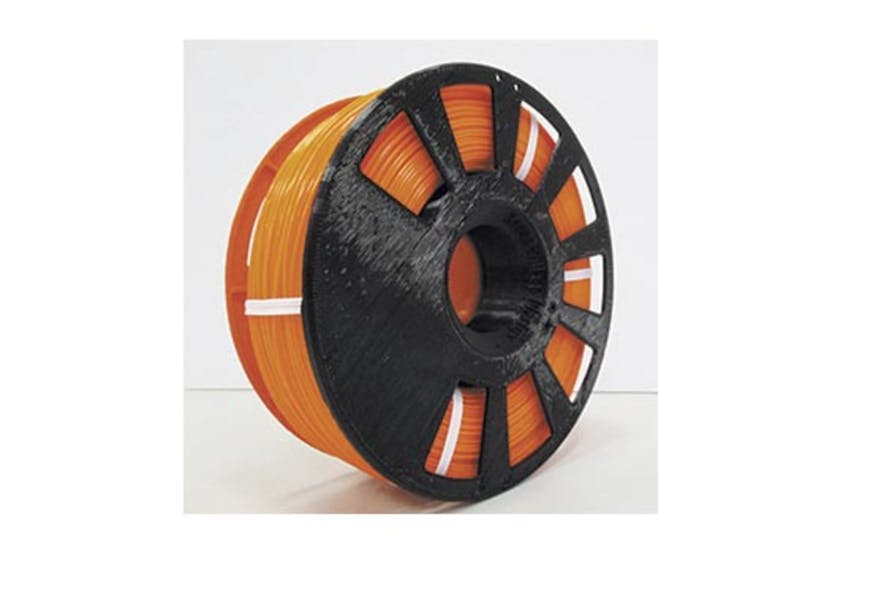 Filament spools cut waste, are reusable | Plastics Machinery ...