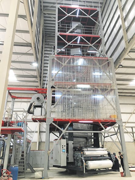 Blown, cast film machine makers unveil advances | Plastics Machinery ...