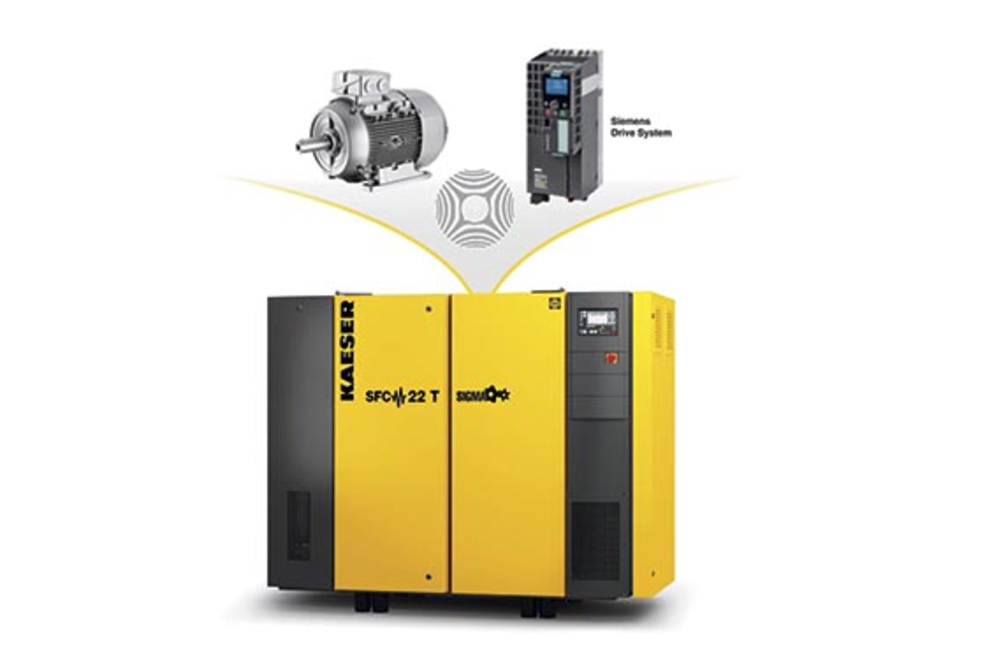 Air compressors gain enhanced motor design | Plastics Machinery ...