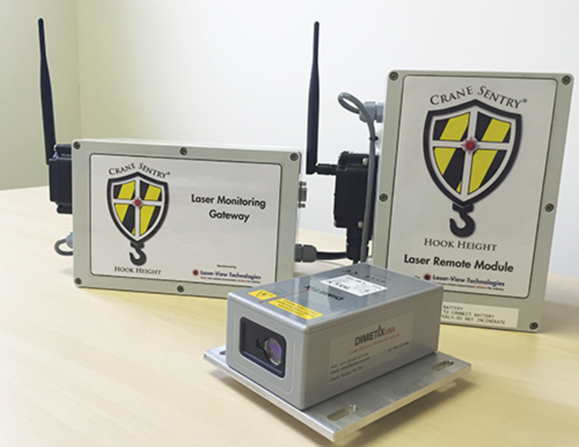 Laser-View system monitors overhead cranes | Plastics Machinery ...