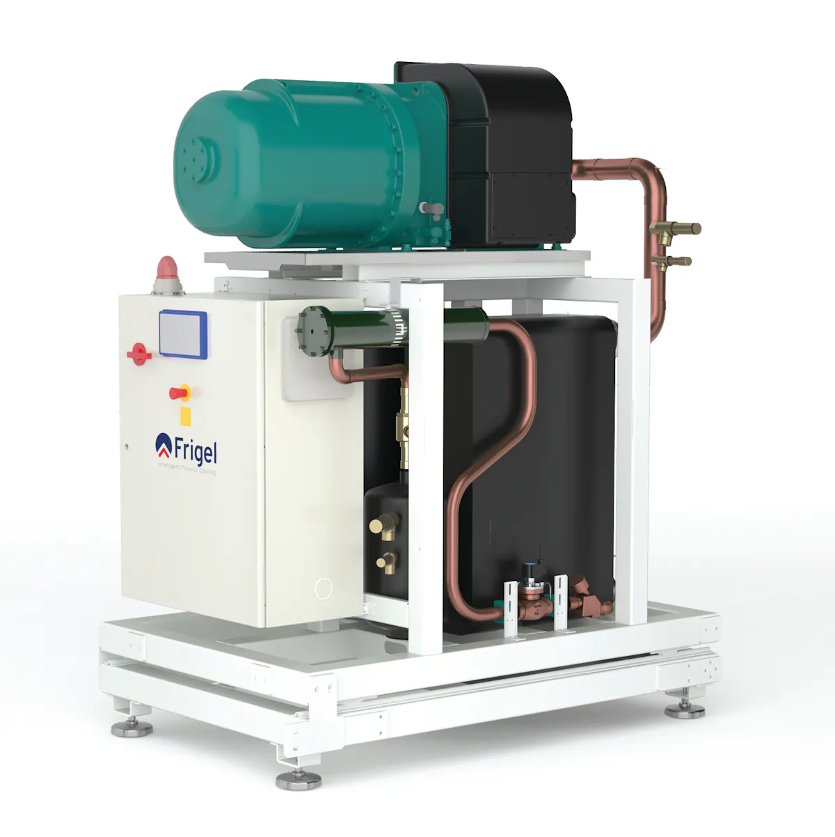 Frigel offers space-saving chillers | Plastics Machinery & Manufacturing