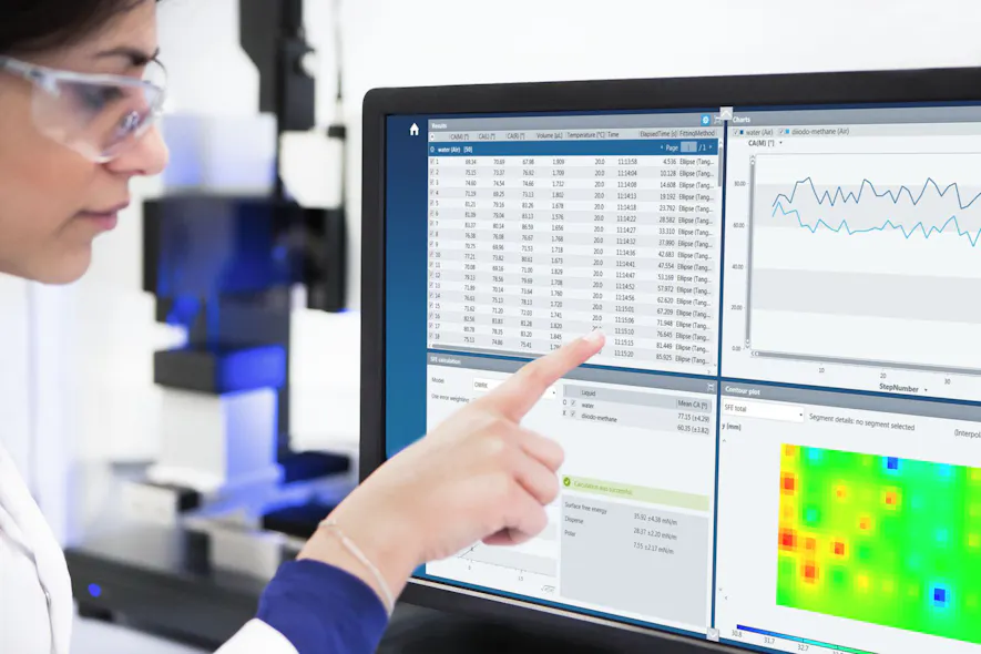 Krüss updates software for analyzing surfaces | Plastics Machinery ...