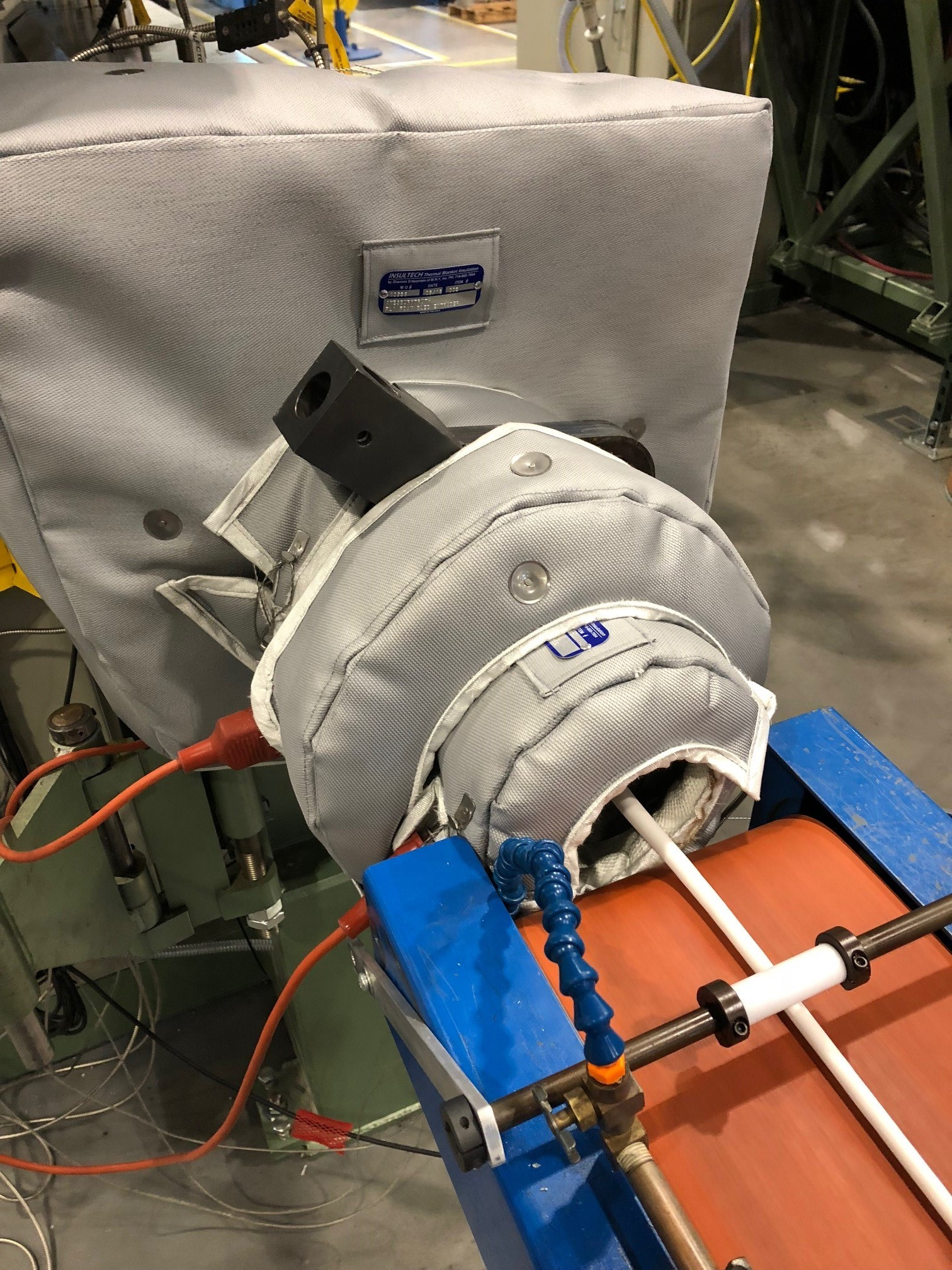 High-temp insulating blankets protect workers, save energy | Plastics ...