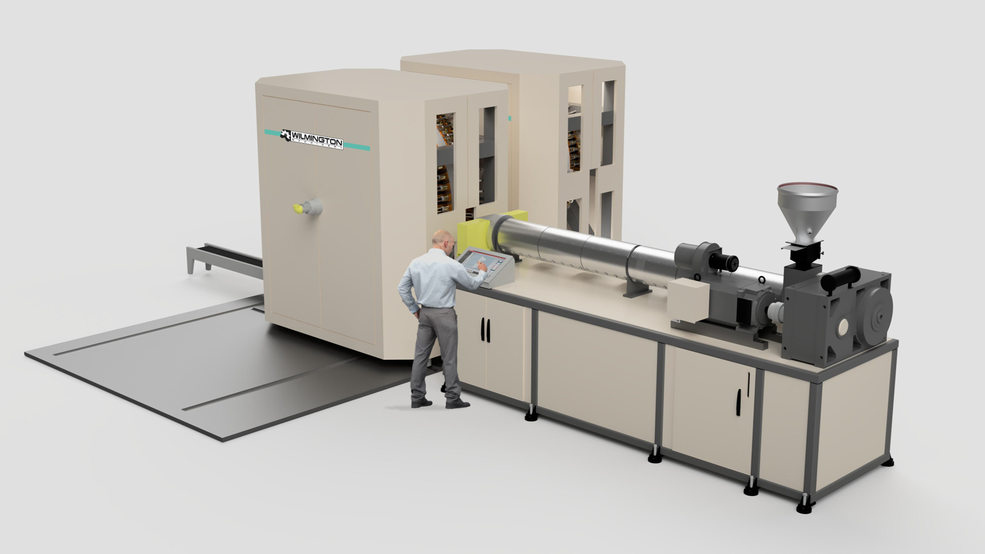 Wilmington Machinery two-wheel rotary blow molding machine boosts ...