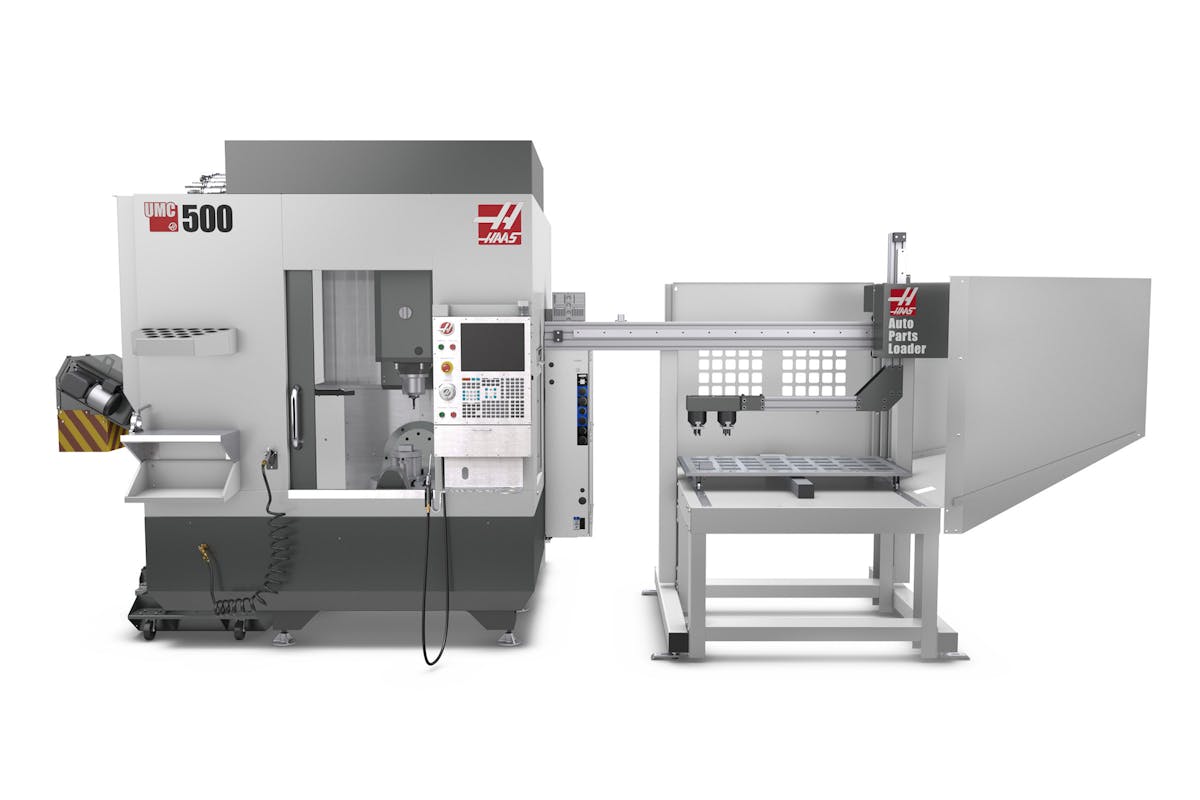 Parts loader allows unattended machining | Plastics Machinery ...