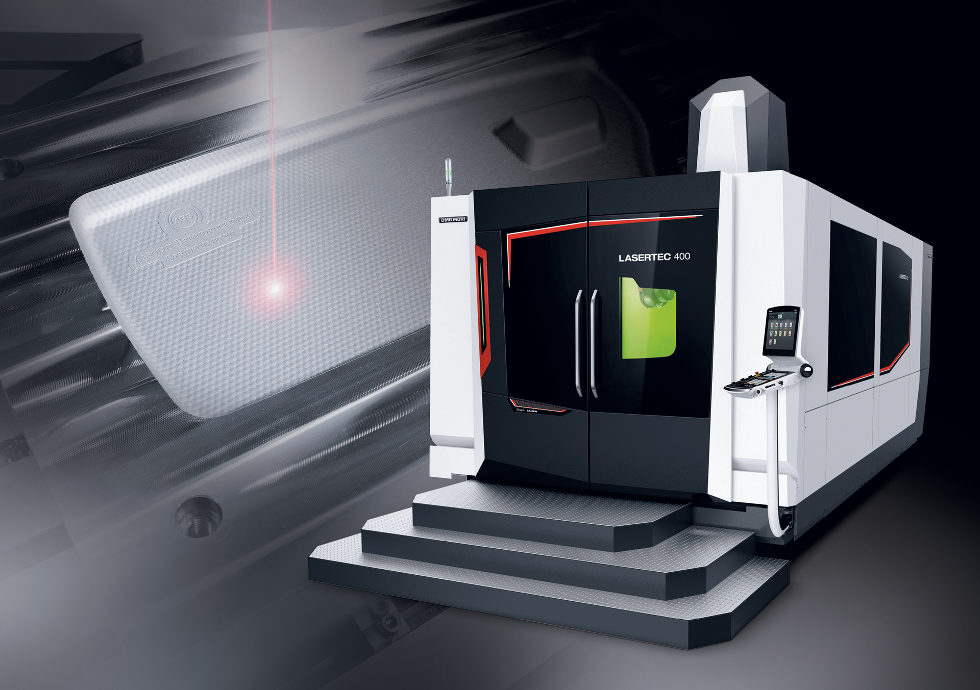 Laser texturing machine handles larger parts | Plastics Machinery ...