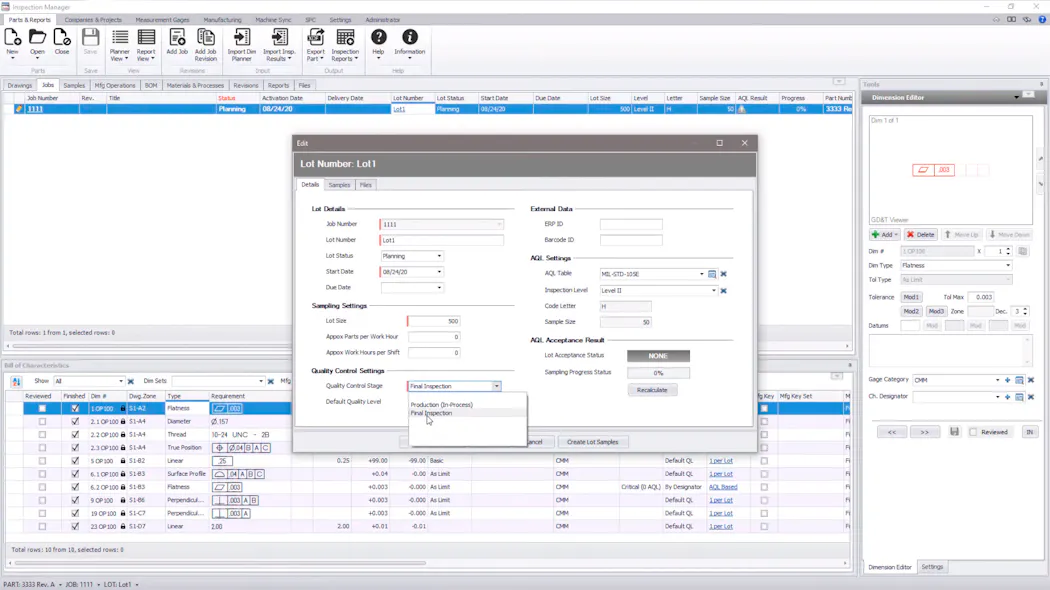 Inspection Manager makes data collection easier | Plastics Machinery ...
