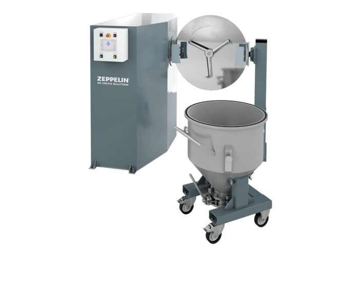 Zeppelin container mixer suited for masterbatch production | Plastics ...