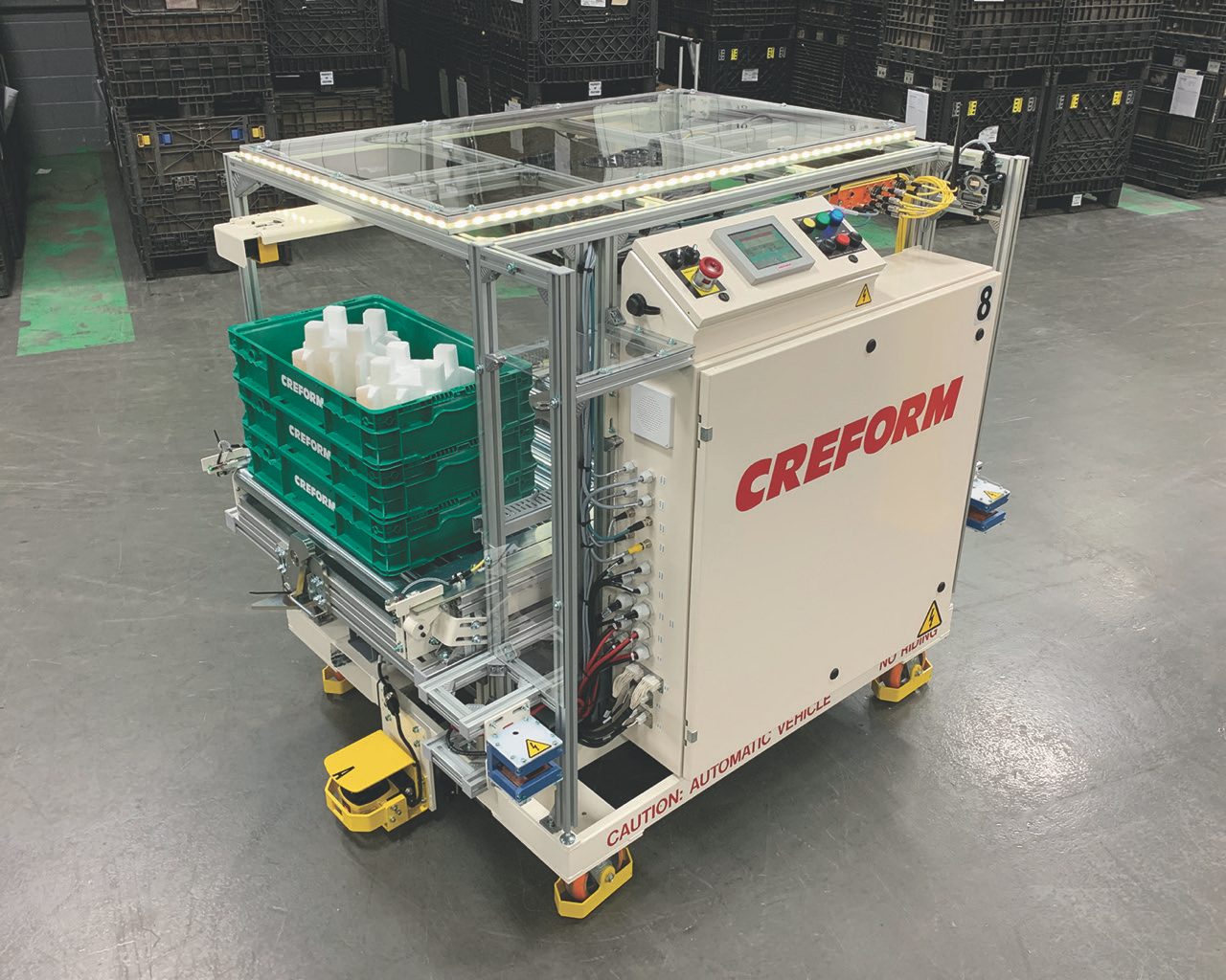 Creform AGV supports 24/7 manufacturing | Plastics Machinery ...