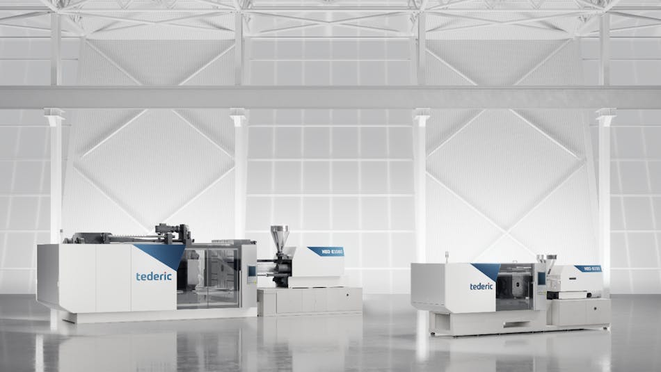 Tederic rolls out six new injection molding machine series | Plastics ...