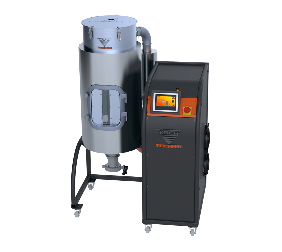 New control unit graces Koch-Technik dryers | Plastics Machinery ...