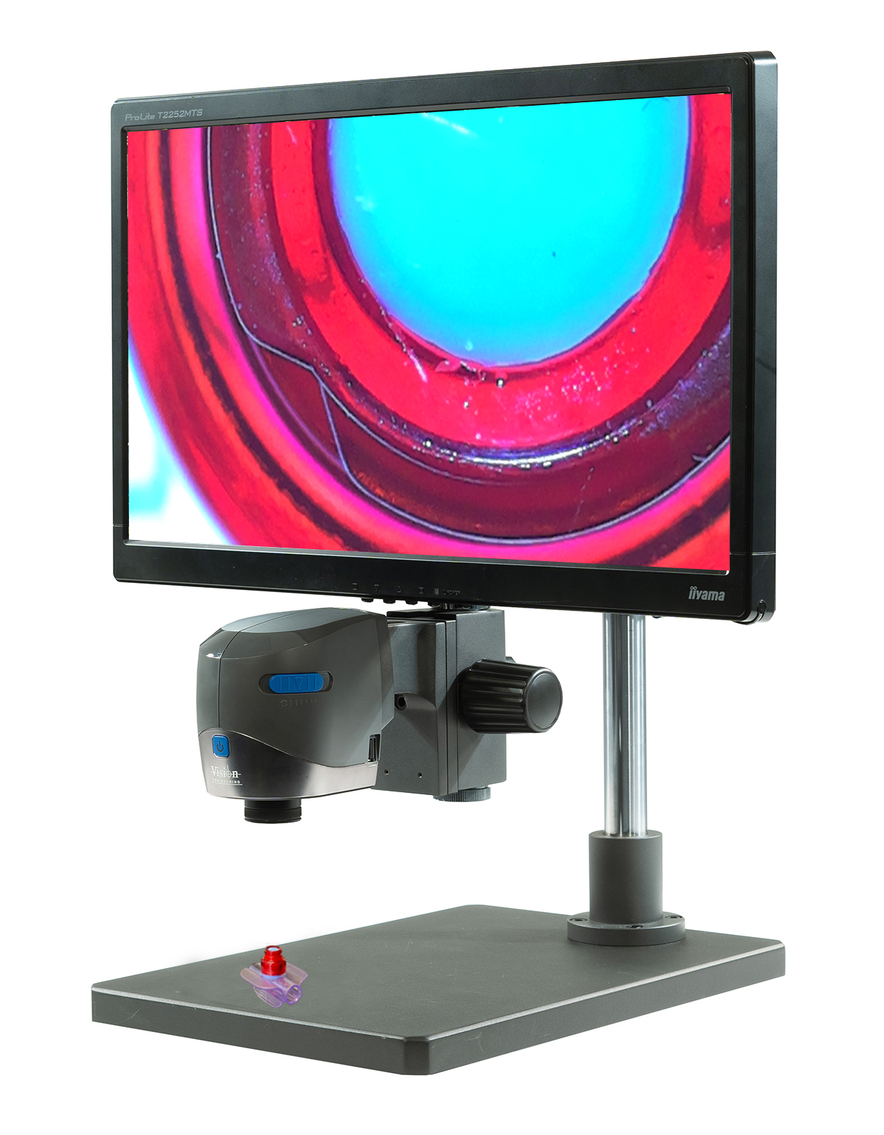Digital microscope is compact, affordable | Plastics Machinery ...
