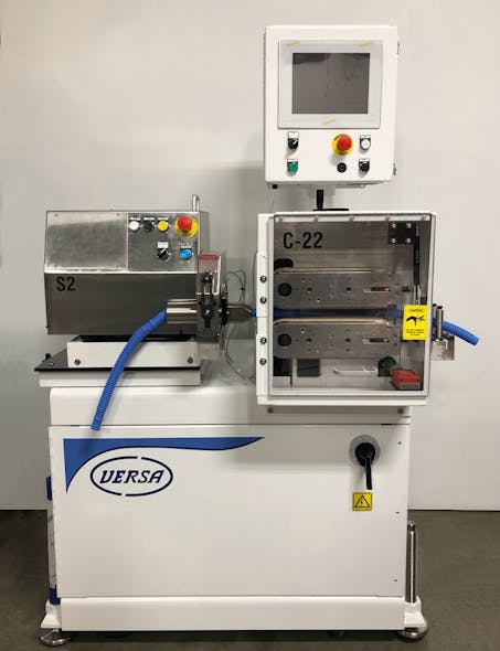 Versa Machinery tube cutter precise, repeatable | Plastics Machinery ...