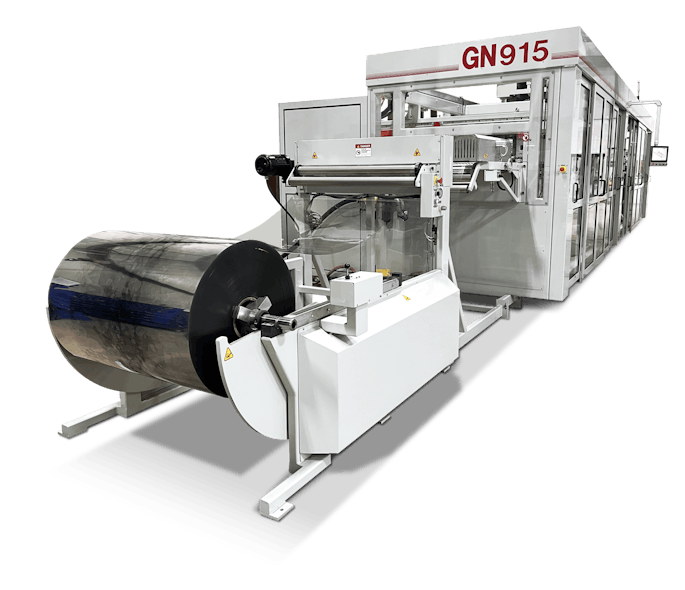 GN broadens line with spacious thermoforming machine | Plastics Machinery & Manufacturing