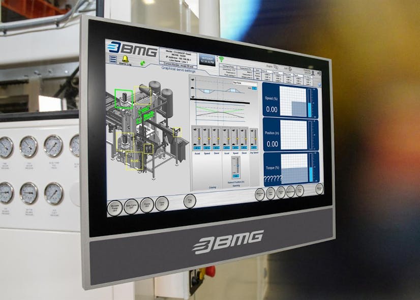 BMG HMI standardizes thermoformer controls | Plastics Machinery ...