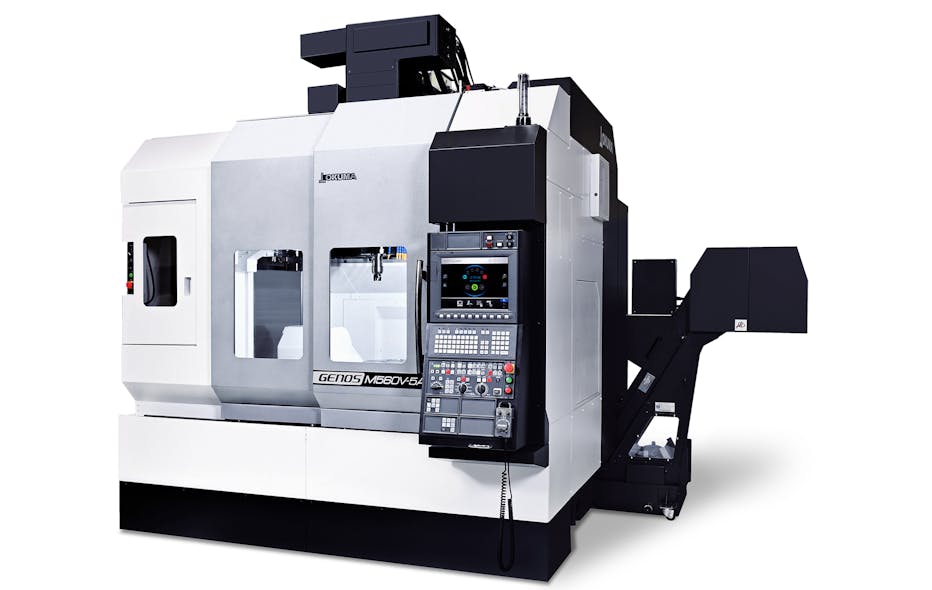 Okuma designs machining center for compact spaces | Plastics Machinery ...