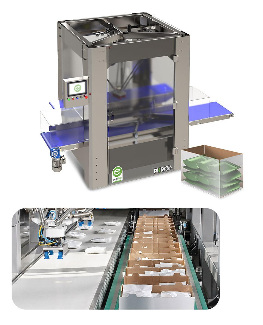 Endflex robotic cell handles product gently | Plastics Machinery ...