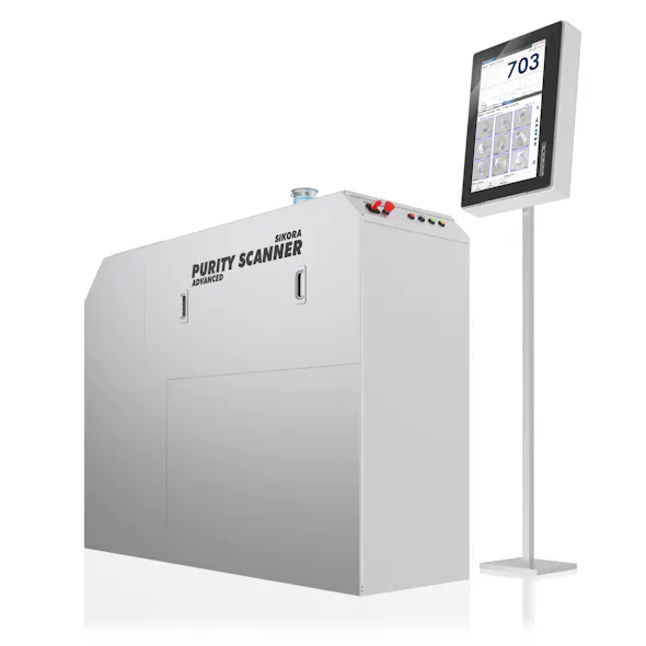 Scanner checks pellet quality, ditches rejects | Plastics Machinery ...
