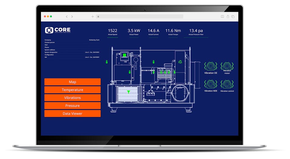 CORE monitors Kongskilde equipment | Plastics Machinery & Manufacturing