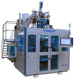 Uniloy expands UCS line of blow molders | Plastics Machinery ...