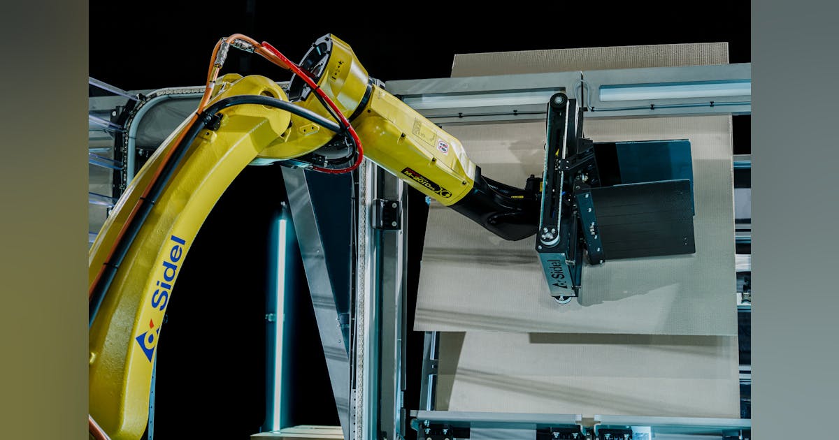 Sidel palletizer promises quick ROI | Plastics Machinery & Manufacturing Sidel palletizer promises quick ROI | Plastics Machinery & Manufacturing