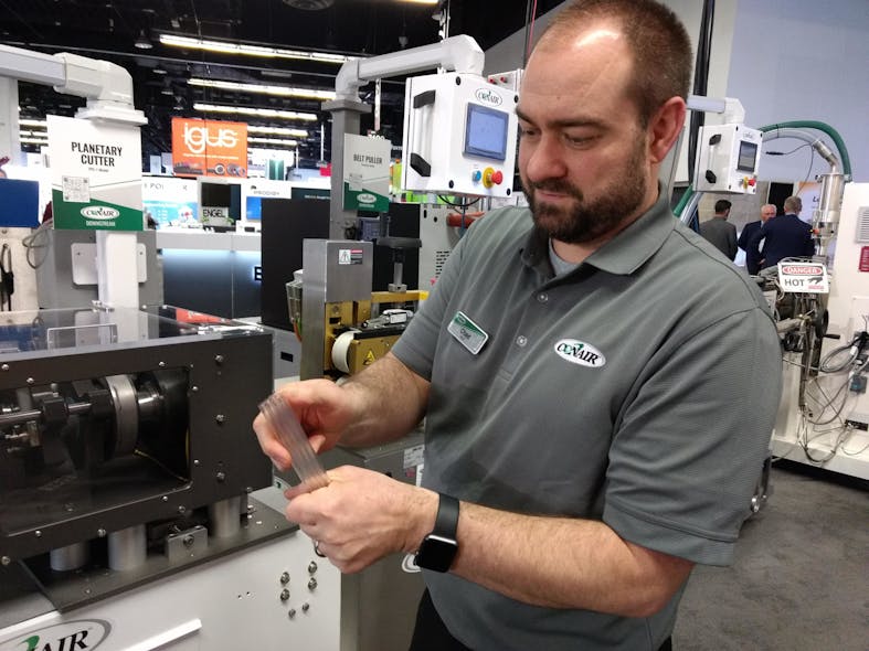 Conair demonstrates new equipment for medical manufacturing | Plastics ...