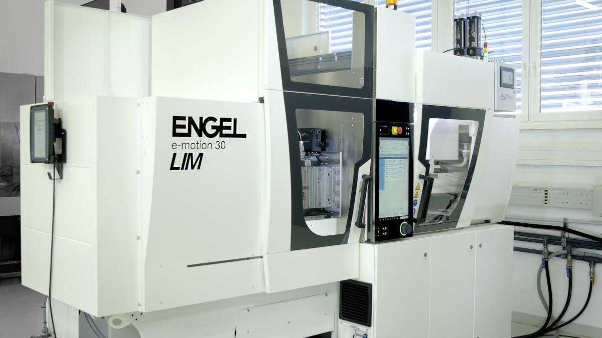 Plunger, injection unit create micro LSR parts | Plastics Machinery ...