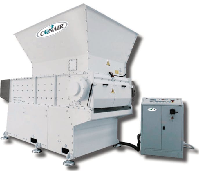 Conair GP shredders are compact and affordable | Plastics Machinery ...
