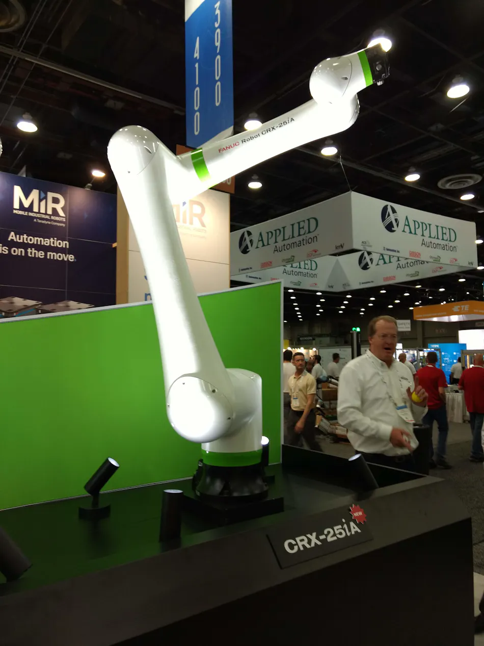 Fanuc introduces upgraded cobots with higher payloads at Automate ...