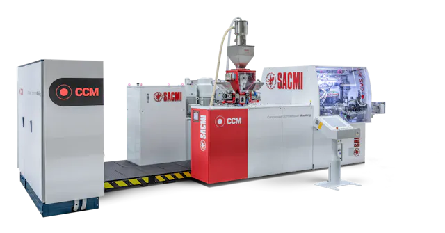 Extruder makes Sacmi compression molder more efficient | Plastics ...